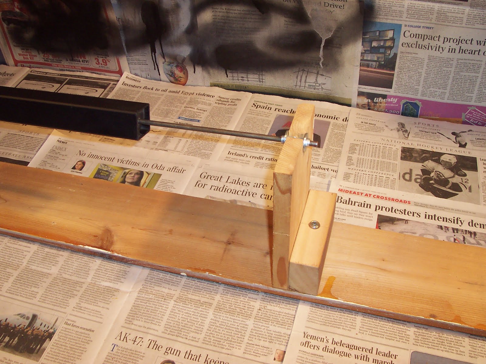 Rouge River Workshop: A Spray-Painting Lathe