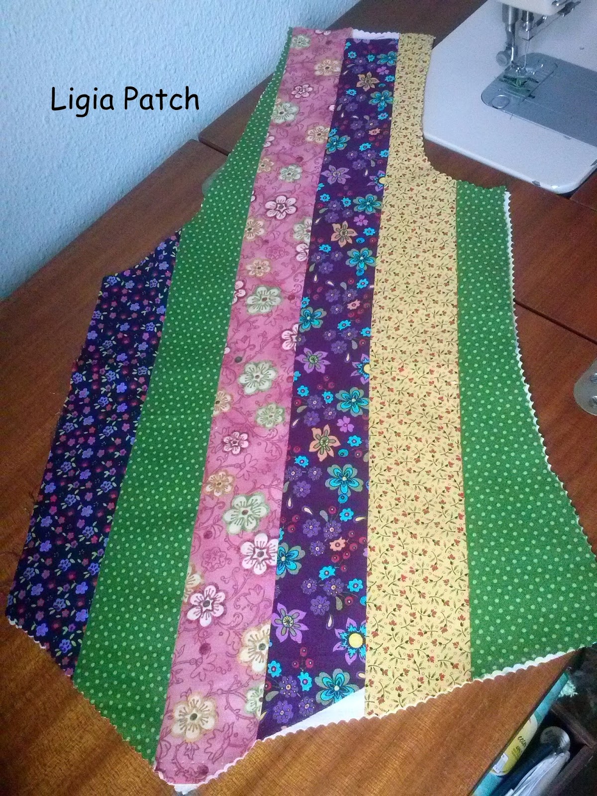 Ligia Patch: CHALECO PATCHWORK