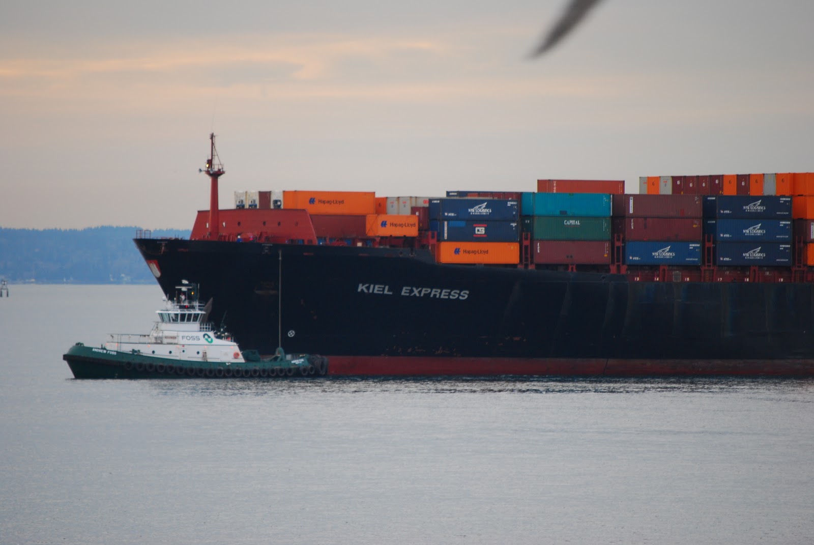 Channel 14, Seattle Traffic: Kiel Express Arrives