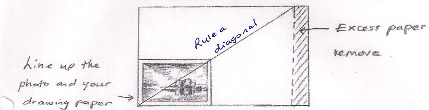 Jan's Art Tips: Tricks to keep your drawing correct - Gridding