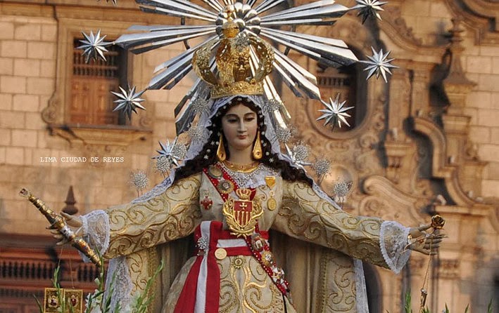 MCLD Maria con los Desamparados : 24.09 Virgen de la Merced en Lima