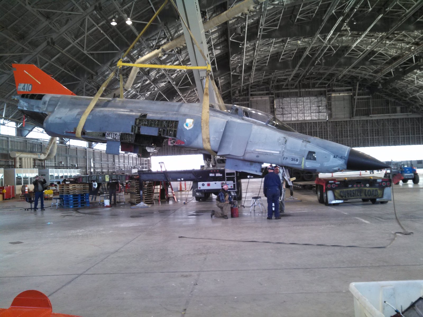 TOPGUN Wings And Wheels: Trip to Edwards AFB and QRF-4C Move