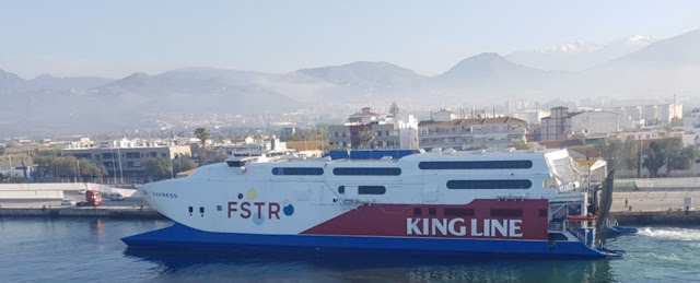 FERRYBALEAR: El HSC "EXPRESS" de ARMAS, ya se encuentra en Motril