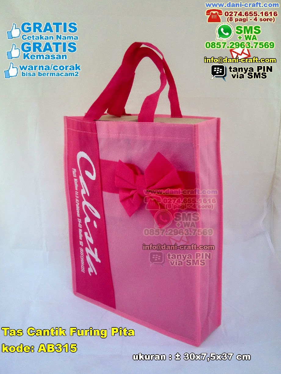 Tas Furing / Tas Puring - Souvenir Pernikahan Unik Bermanfaat Harga Murah