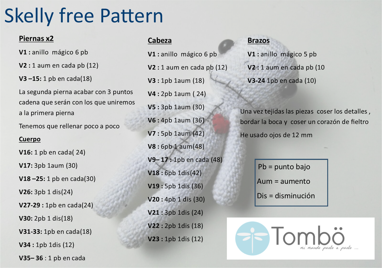 Free Pattern Skully