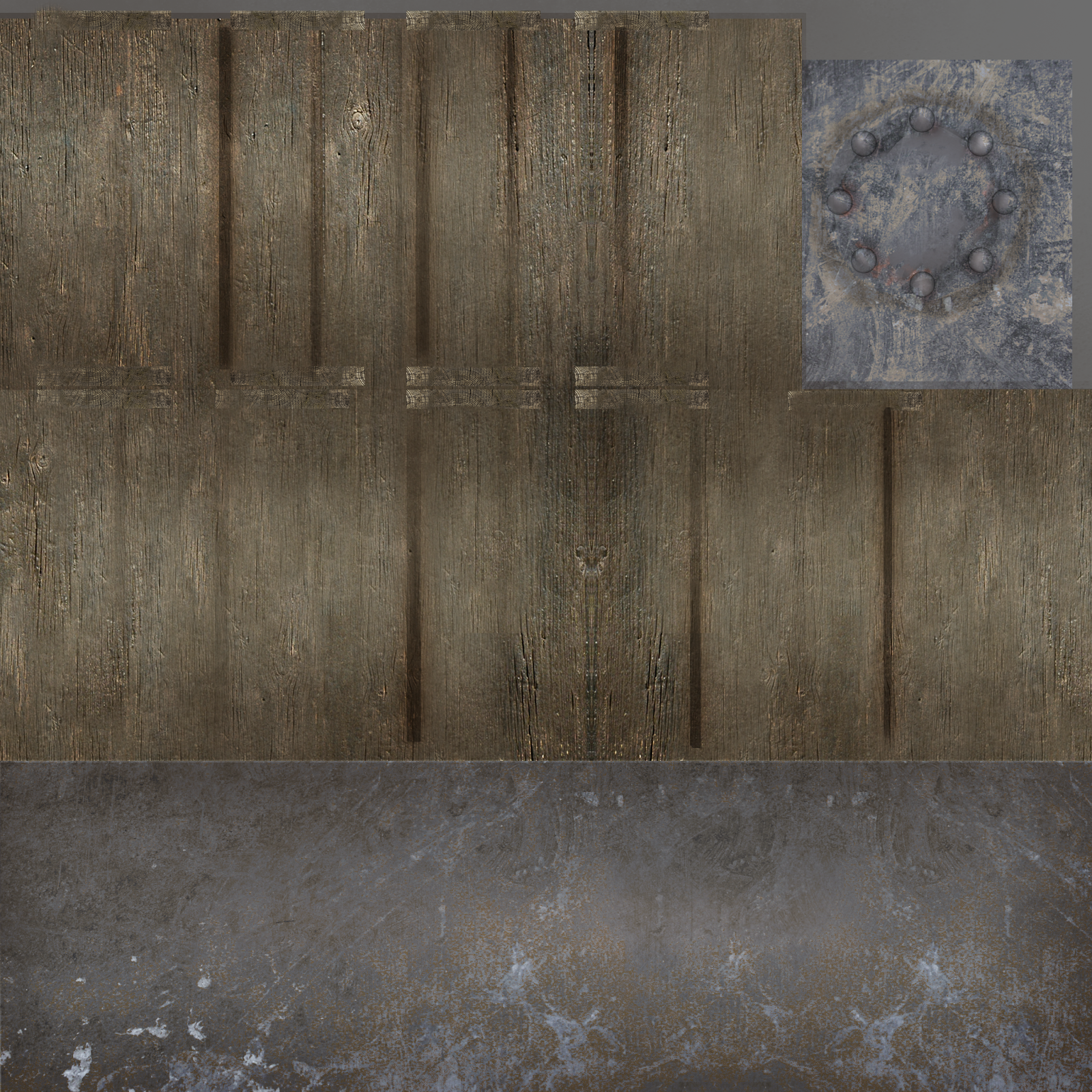 PINBUNS: 「Maya Tutorial 」- Maps Part 8: Diffuse Maps - Wood & Metal