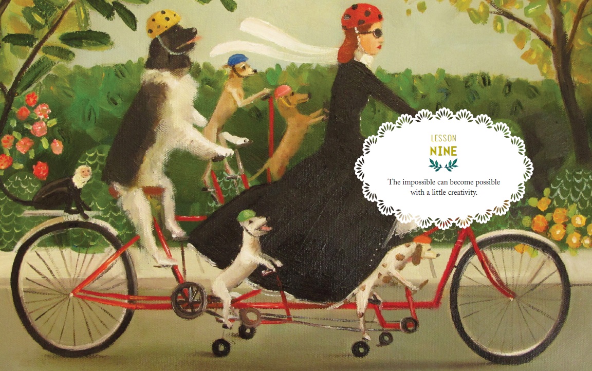 Brona's Books: Miss Moon: Wise Words from a Dog Governess by Janet Hill