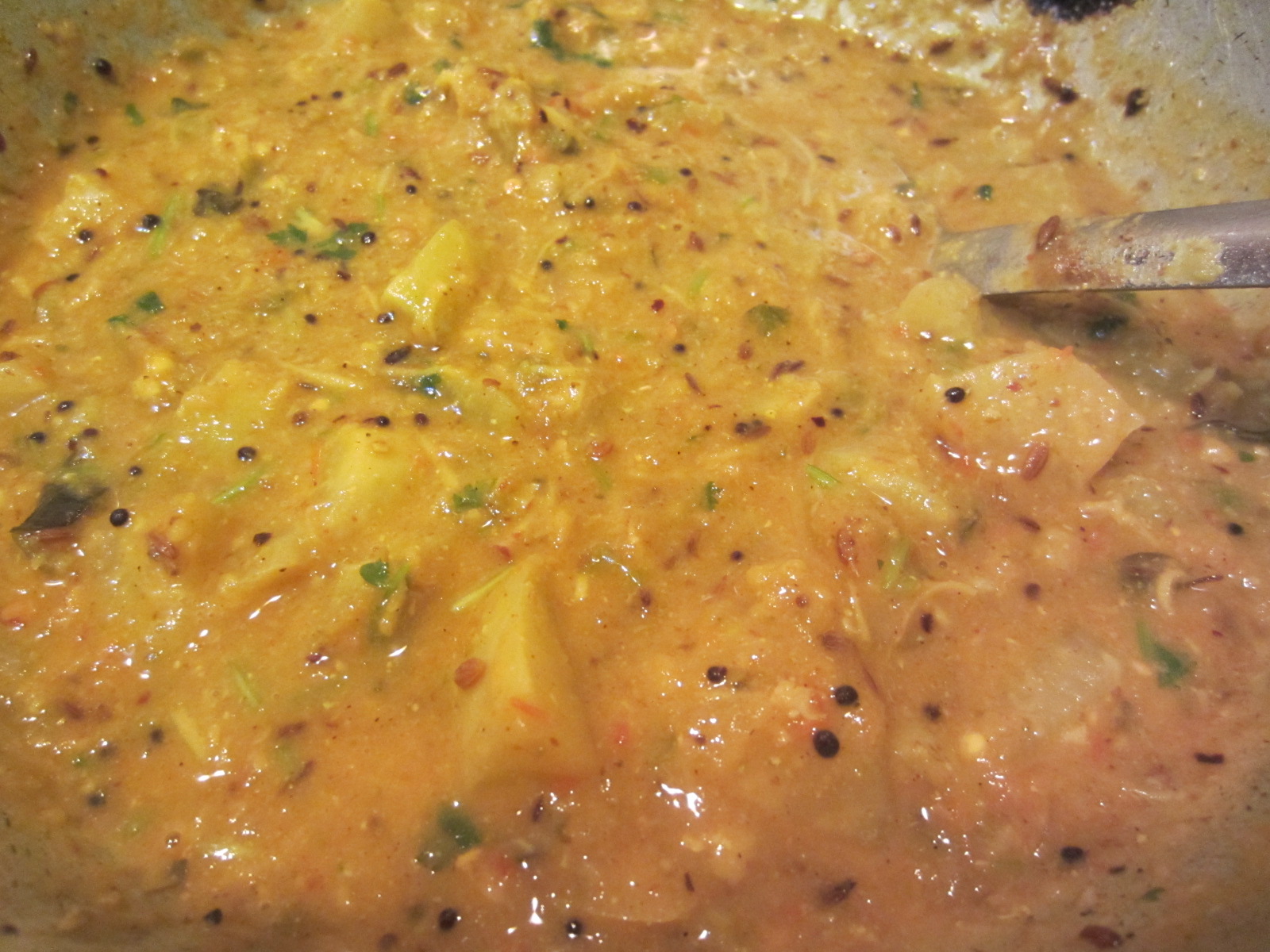 Splash Of Taste: Knol knol Curry