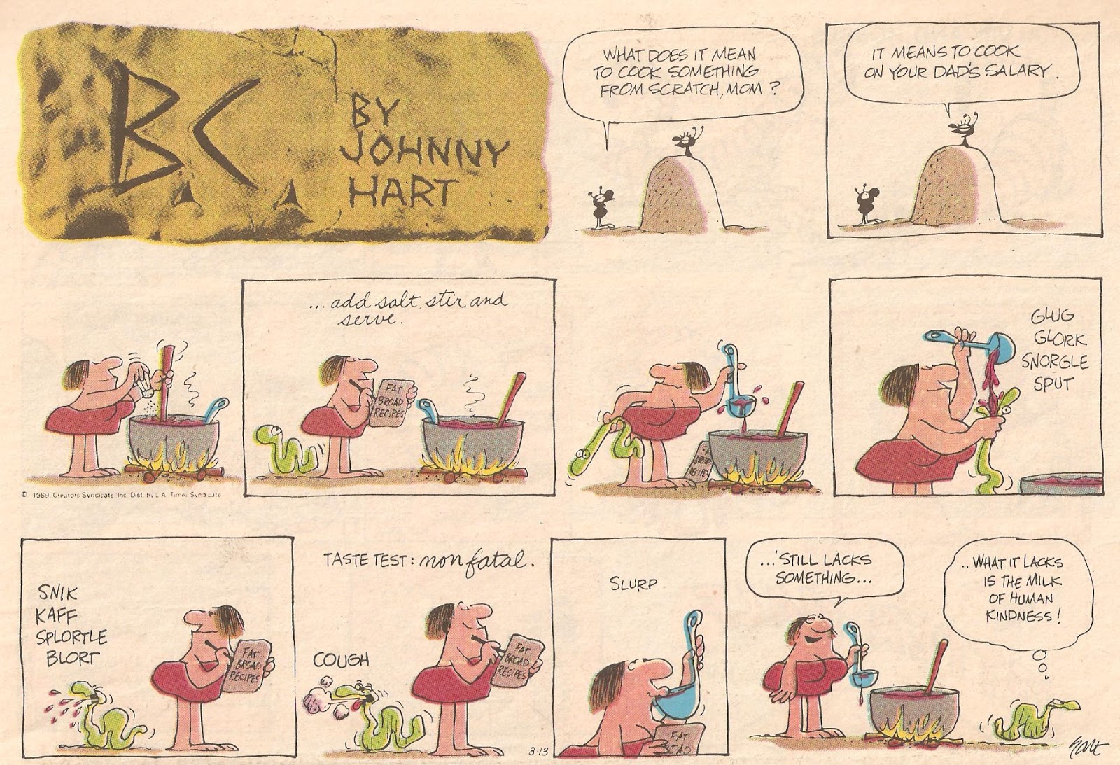 Sunday Comics Debt: Paralyzed Snake's Revenge