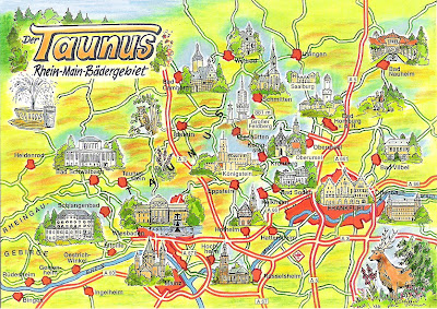 Map Cards - Hunting: 0040 Germany - Taunus