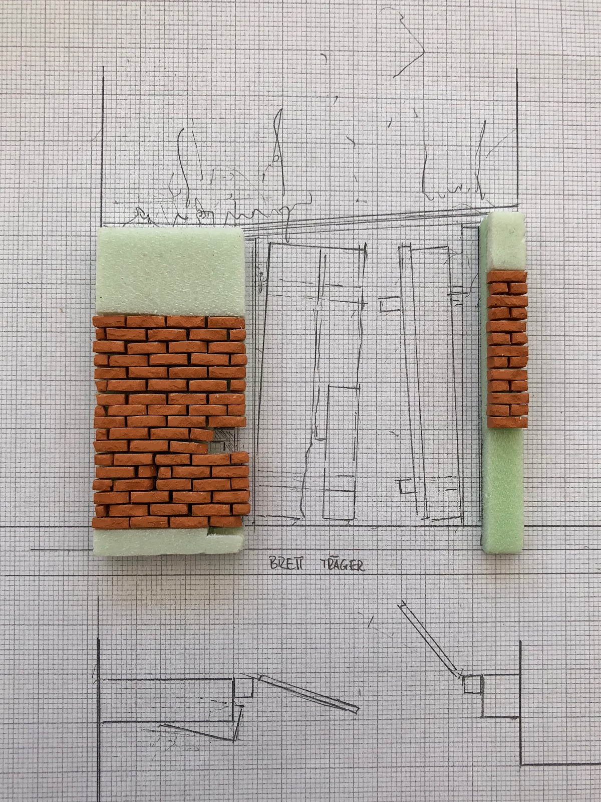 Vom Leben gezeichnet – von Marcel Ackle gebaut: Mauer mit Türe (Part 5)