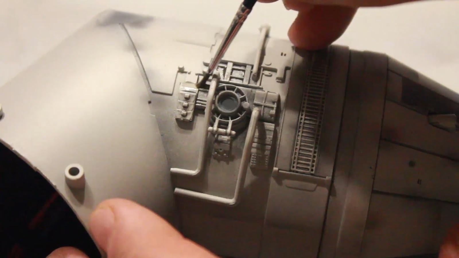 Millennium Falcon Model Build Diary: Pt 31 Cockpit Painting and Assembly