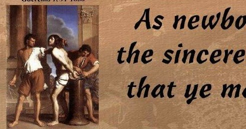 THE REVELATION OF JESUS CHRIST: SINCERE MILK OF THE WORD