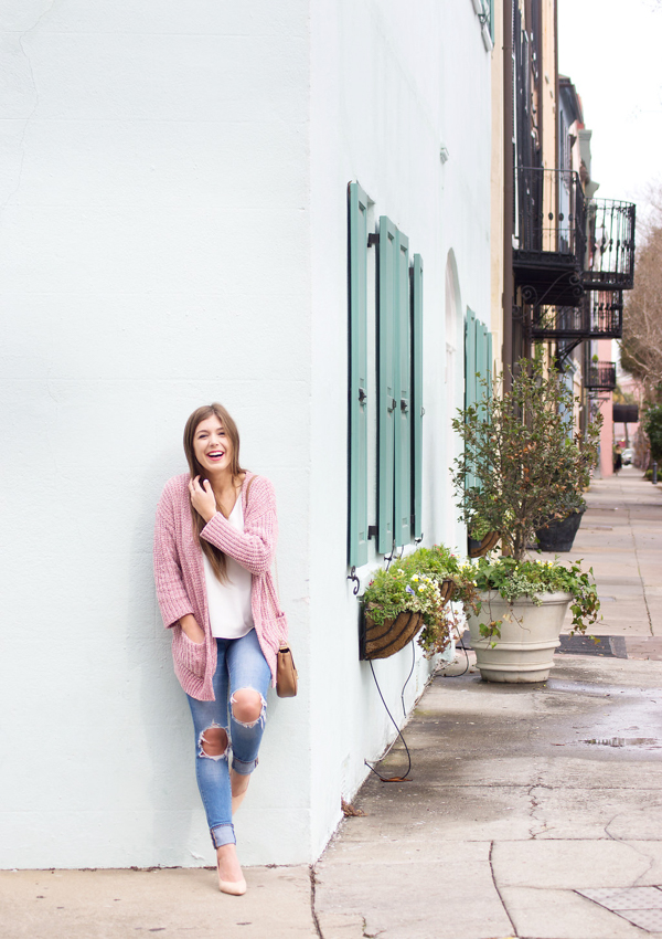Dressing For Spring When It's Cold Outside - Chasing Cinderella