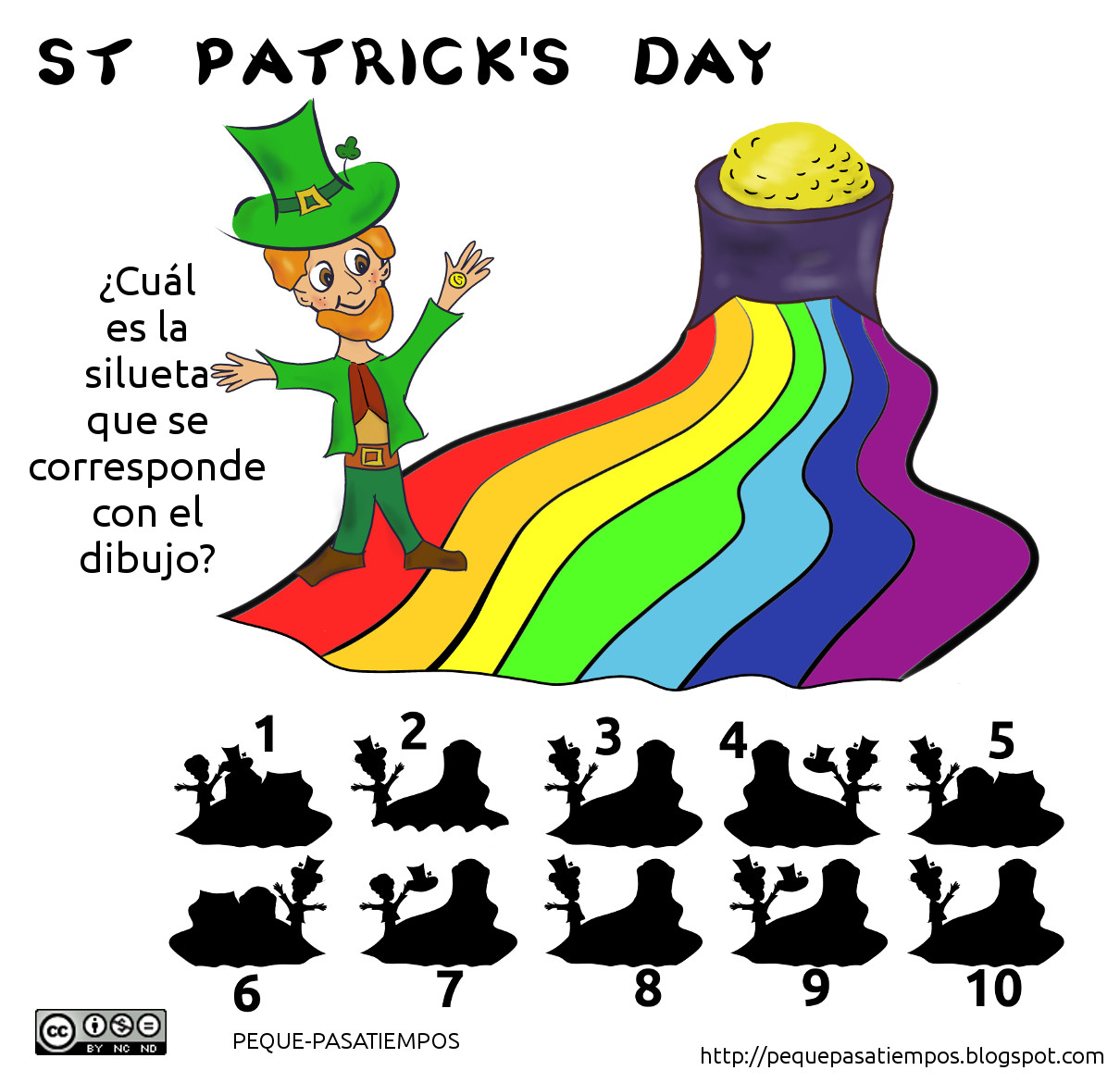 Peque-pasatiempos: Se acerca el día de San Patricio... - PEQUE ...