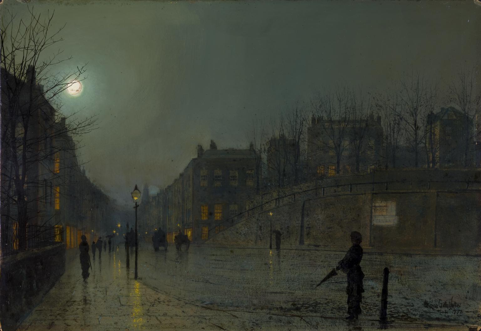 John Atkinson Grimshaw (British painter, 1836-1893) | Tutt'Art ...