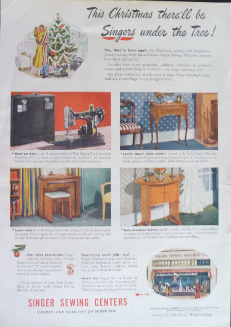 Reclaimed Stitches: Nostalgic Singer Ads