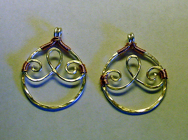 The Real Leopardstripes: New wirework tutorial: Hammered & Bound Two ...