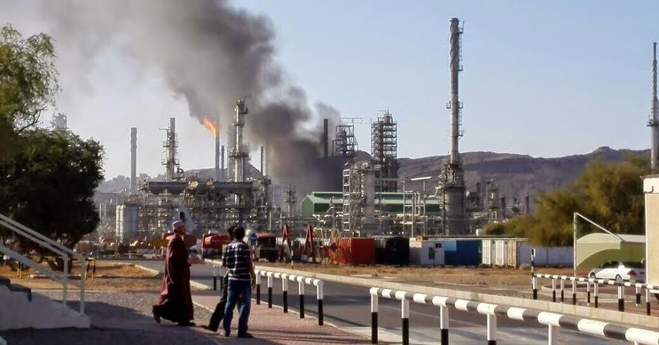 Fire at PDO / Orpic refinery in Mina al Fahal - [MM] Muscat Mutterings