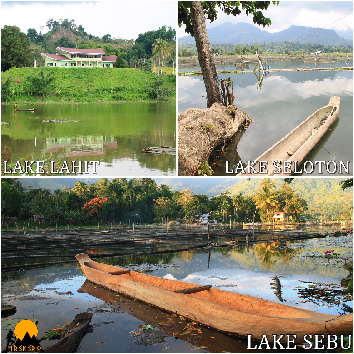 TREKERO: THE 7 FALLS OF LAKE SEBU: The Complete List