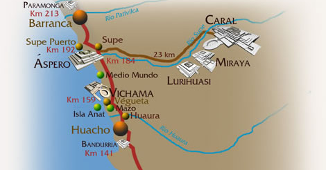 Blog de Historia General del Perú: La Ciudad Sagrada de Caral - Supe