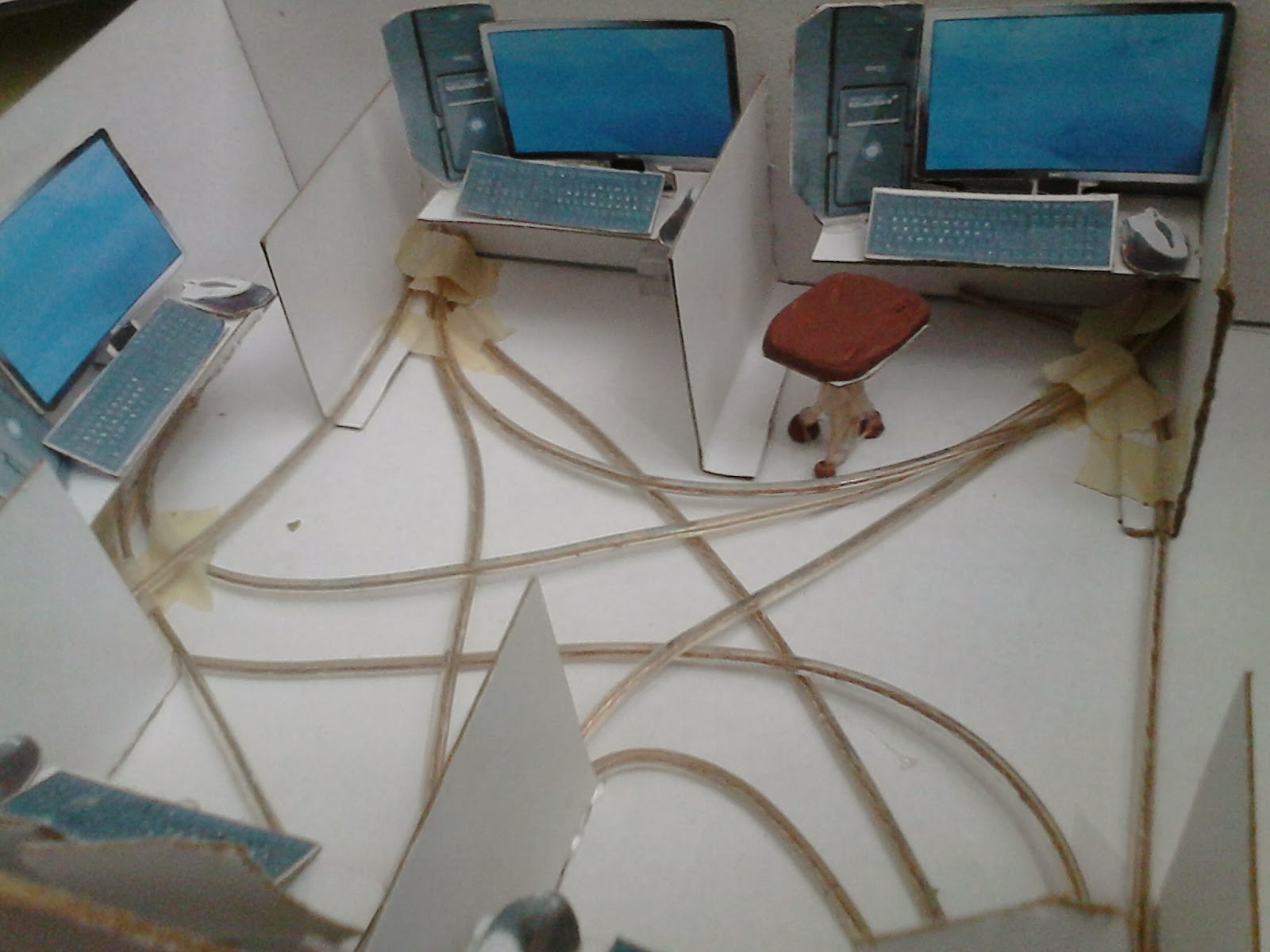 5.1 Construir una red de area local : Topologías de red (Maquetas)