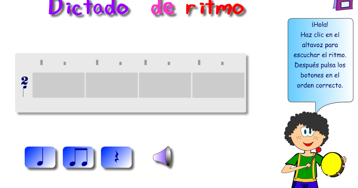 Música CEIP Juan Gris: Dictado rítmico con figuras sencillas