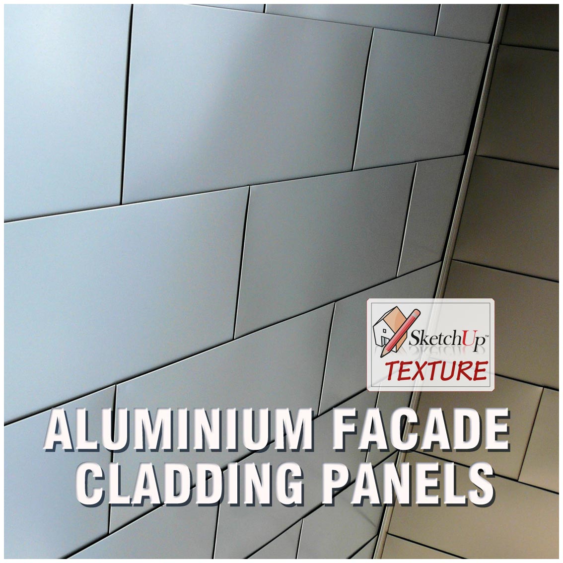 SKETCHUP TEXTURE: METALS TEXTURE, METALS PANELS, PERFORATED SHEET, CLADDING