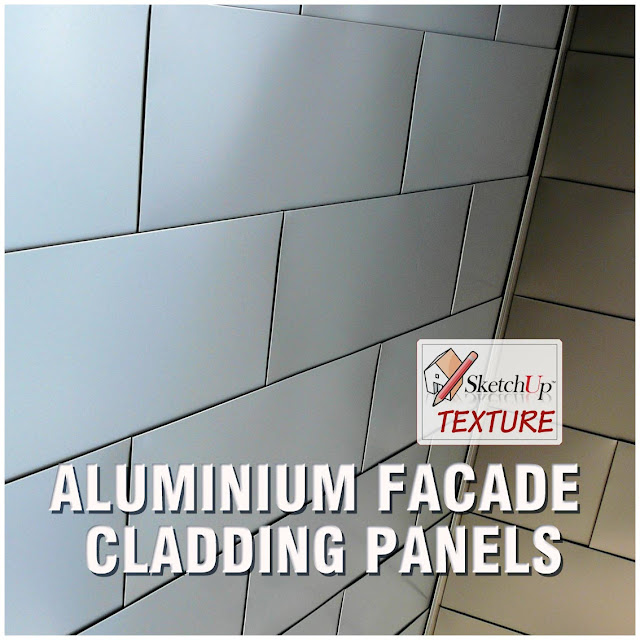 SKETCHUP TEXTURE: METALS TEXTURE, METALS PANELS, PERFORATED SHEET, CLADDING
