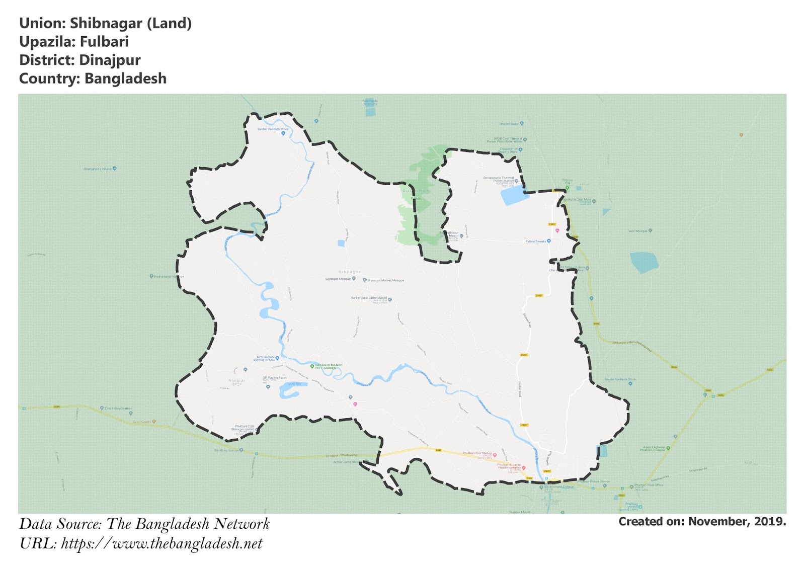 Shibnagar Union, Dinajpur