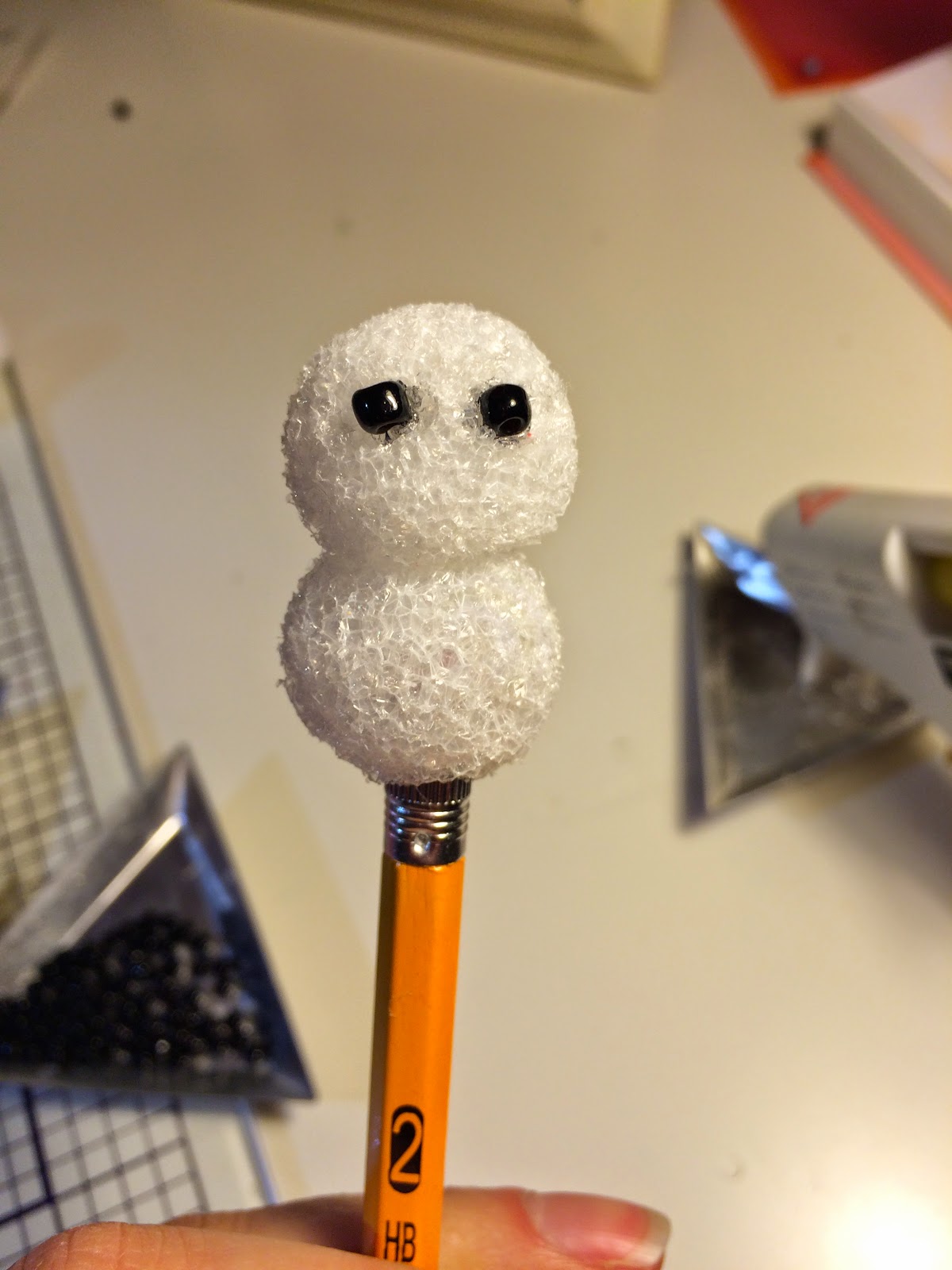 Cut Now, Measure Later : Teacher Gifts: Snowman Pencils