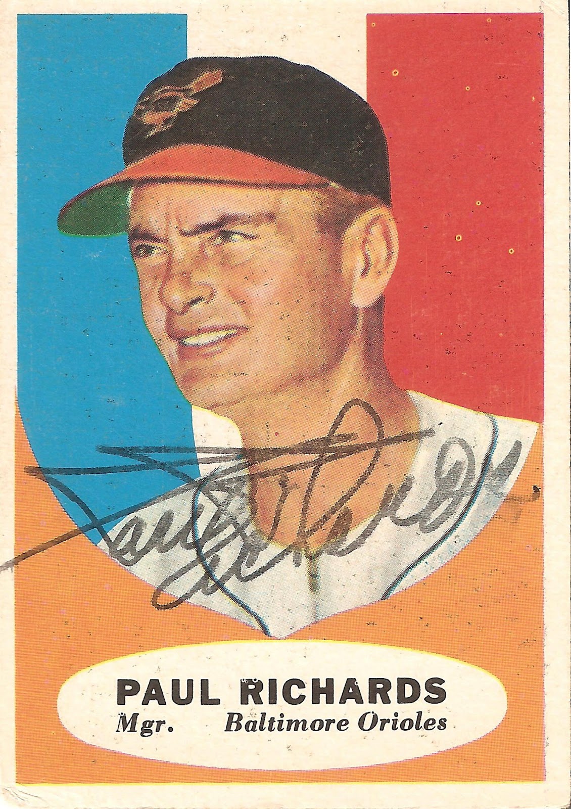 The Great Orioles Autograph Project: Orioles' Managers