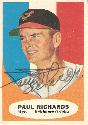 The Great Orioles Autograph Project: Orioles' Managers