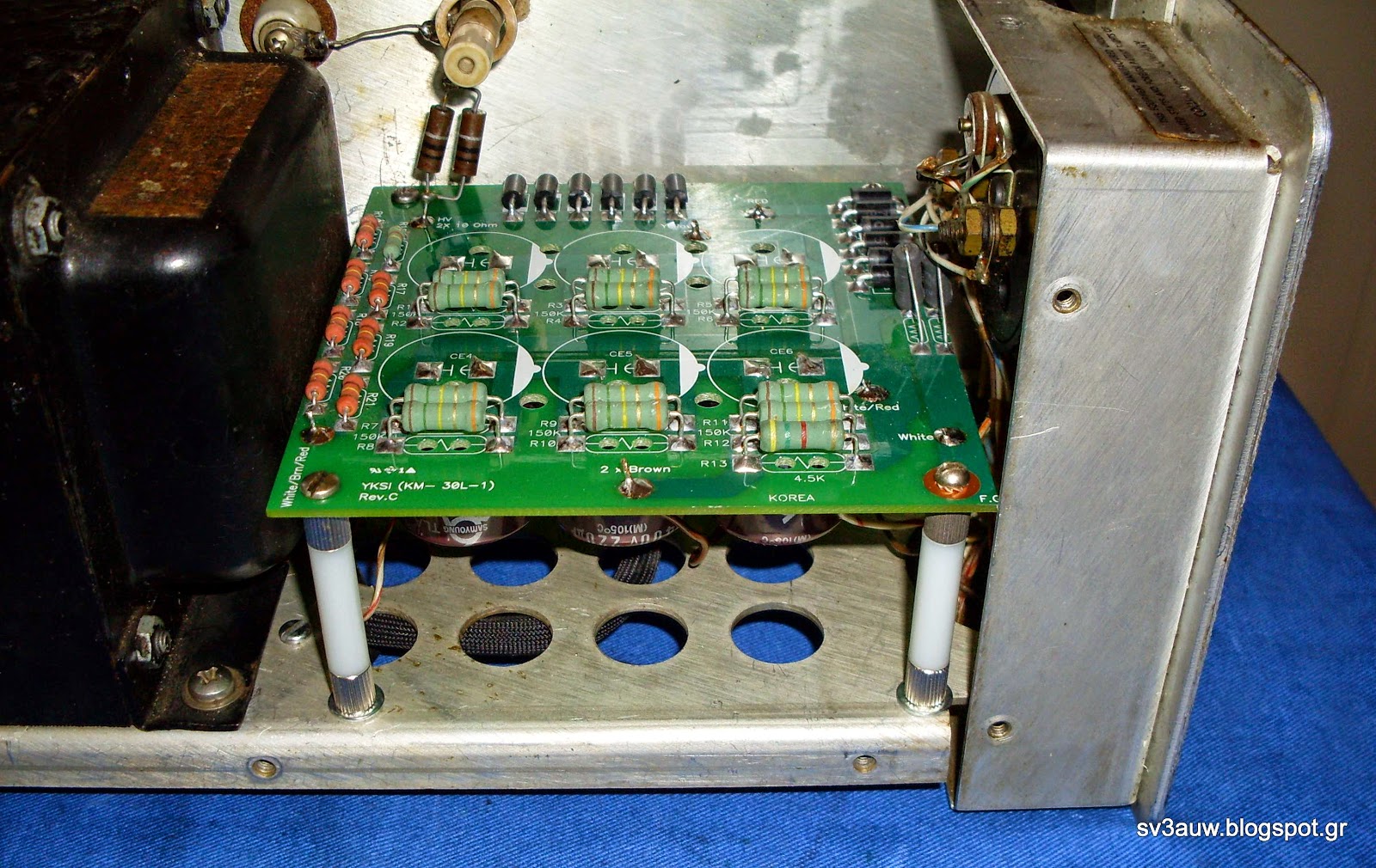 sv3auw: Ode to Joy or otherwise upgrading my Collins 30L-1