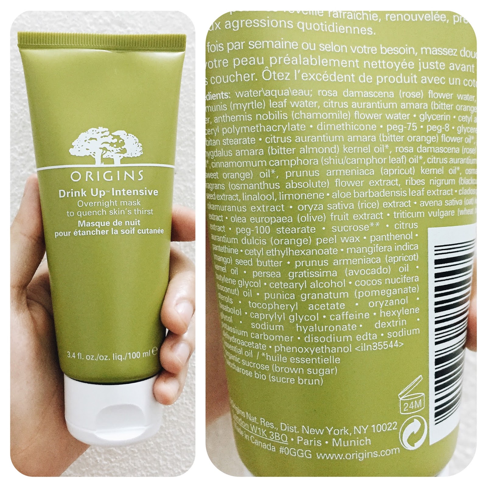 Review: ORIGINS DRINK-UP INTENSIVE OVERNIGHT MASK