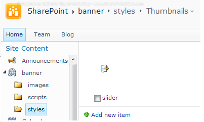 SharePoint Developers Log: JQuery Rotator
