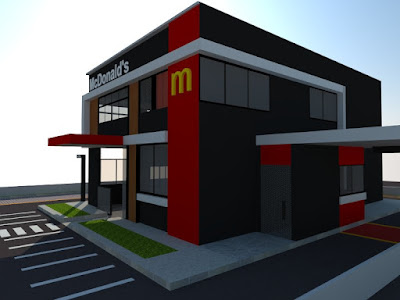 McDonald's Cibiru Bandung dalam Sketsa by Azis JS ~ Azisjs Blog ...