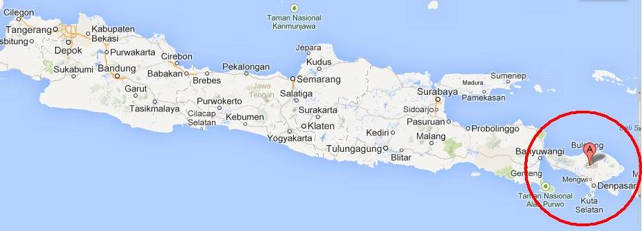 Bali online: Where is the island of Bali