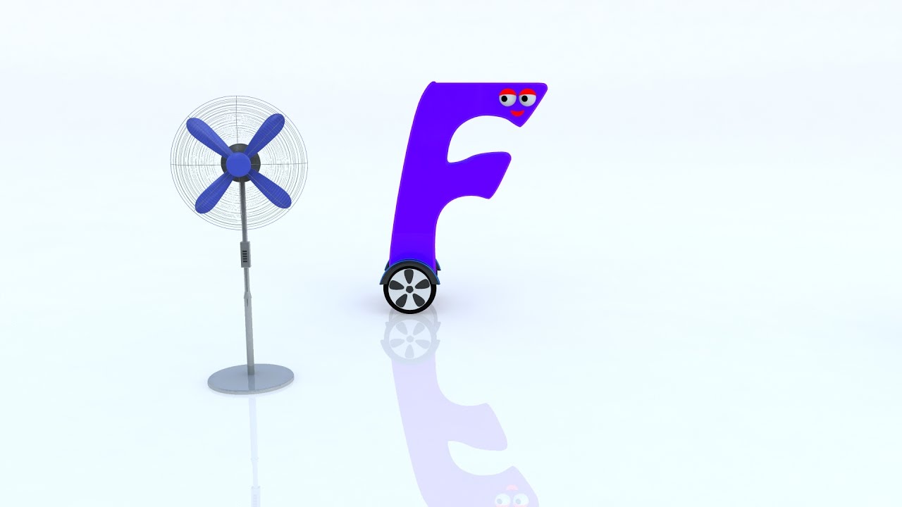 Phonics – The Letter F | F for Fan | Phonics for Kids | Phonics Song