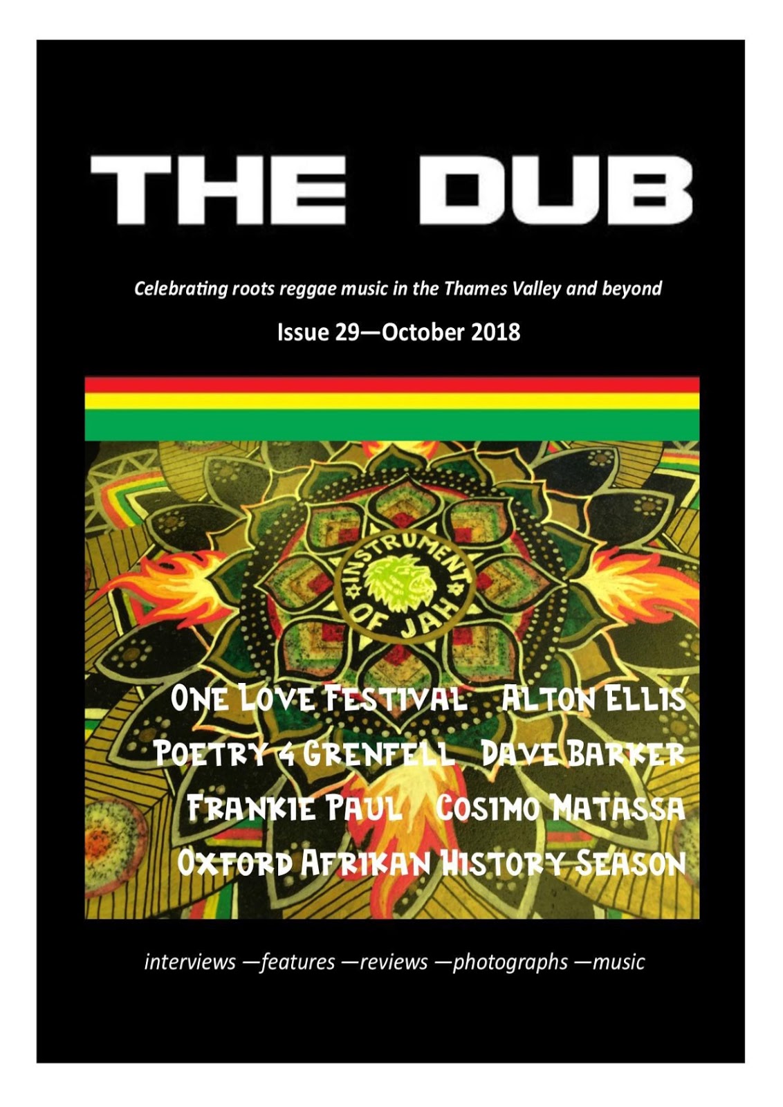 Reggaediscography: THE DUB MAGAZINE - 2018