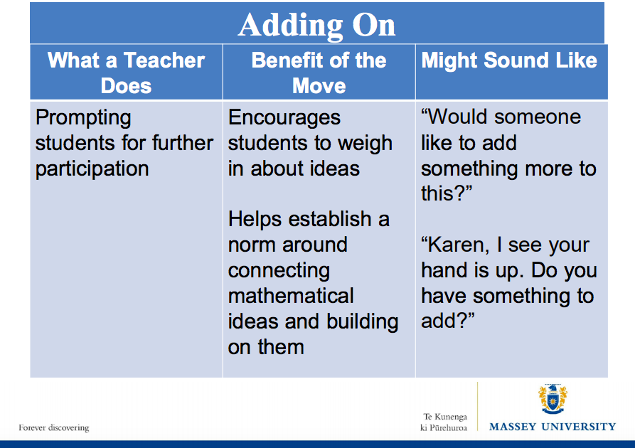 An urge to learn: DMIC PLD - Talk Moves