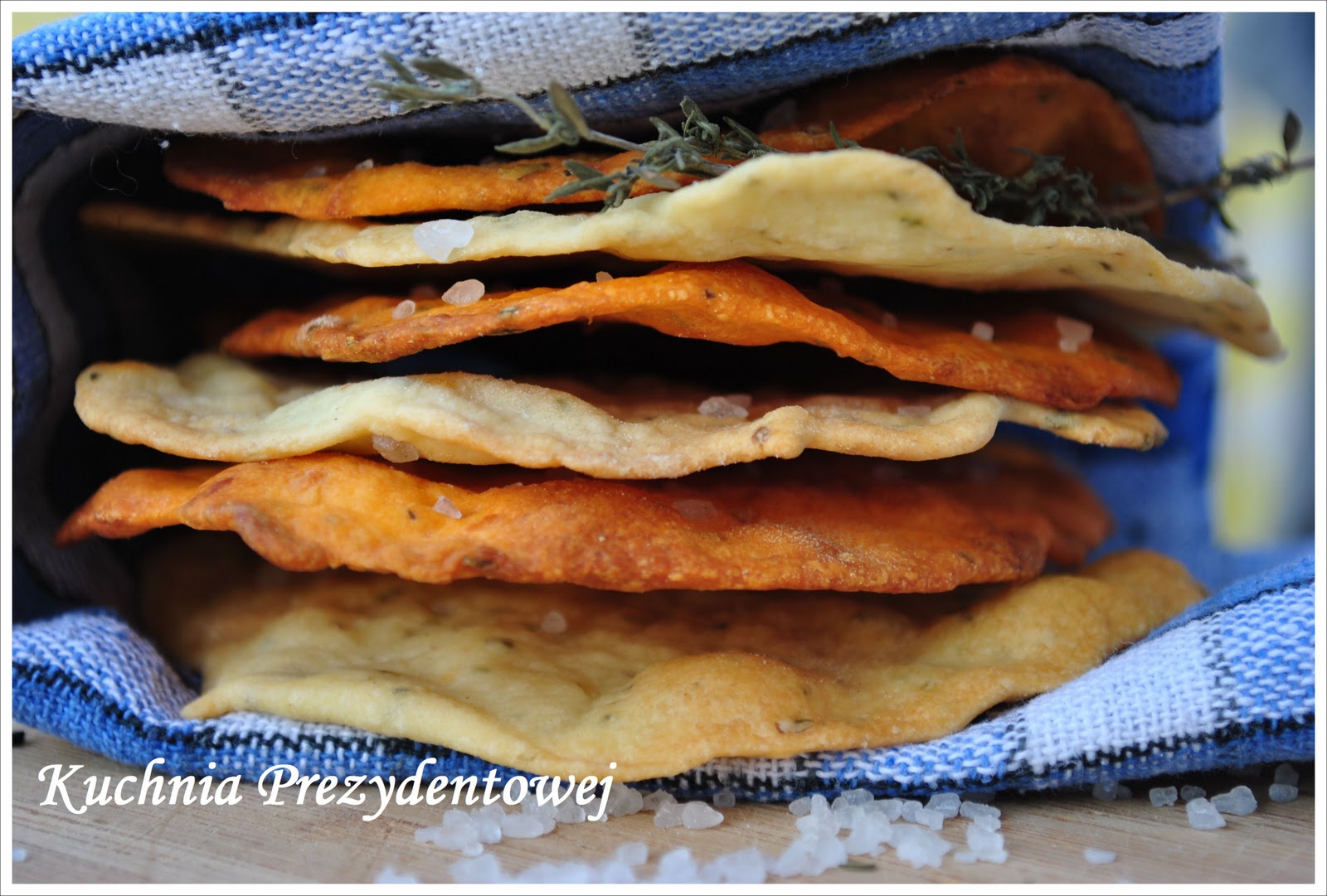 Kuchnia Prezydentowej: Krakersy niezwykłe i kruche