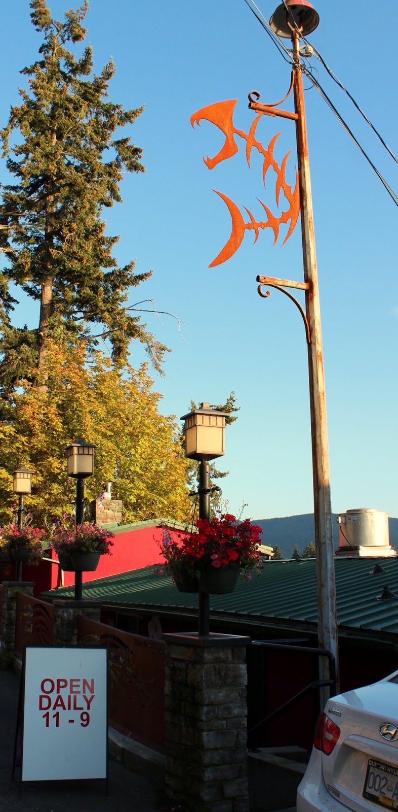 The Murray Chronicles : Seaside Restaurant on Salt Spring Island