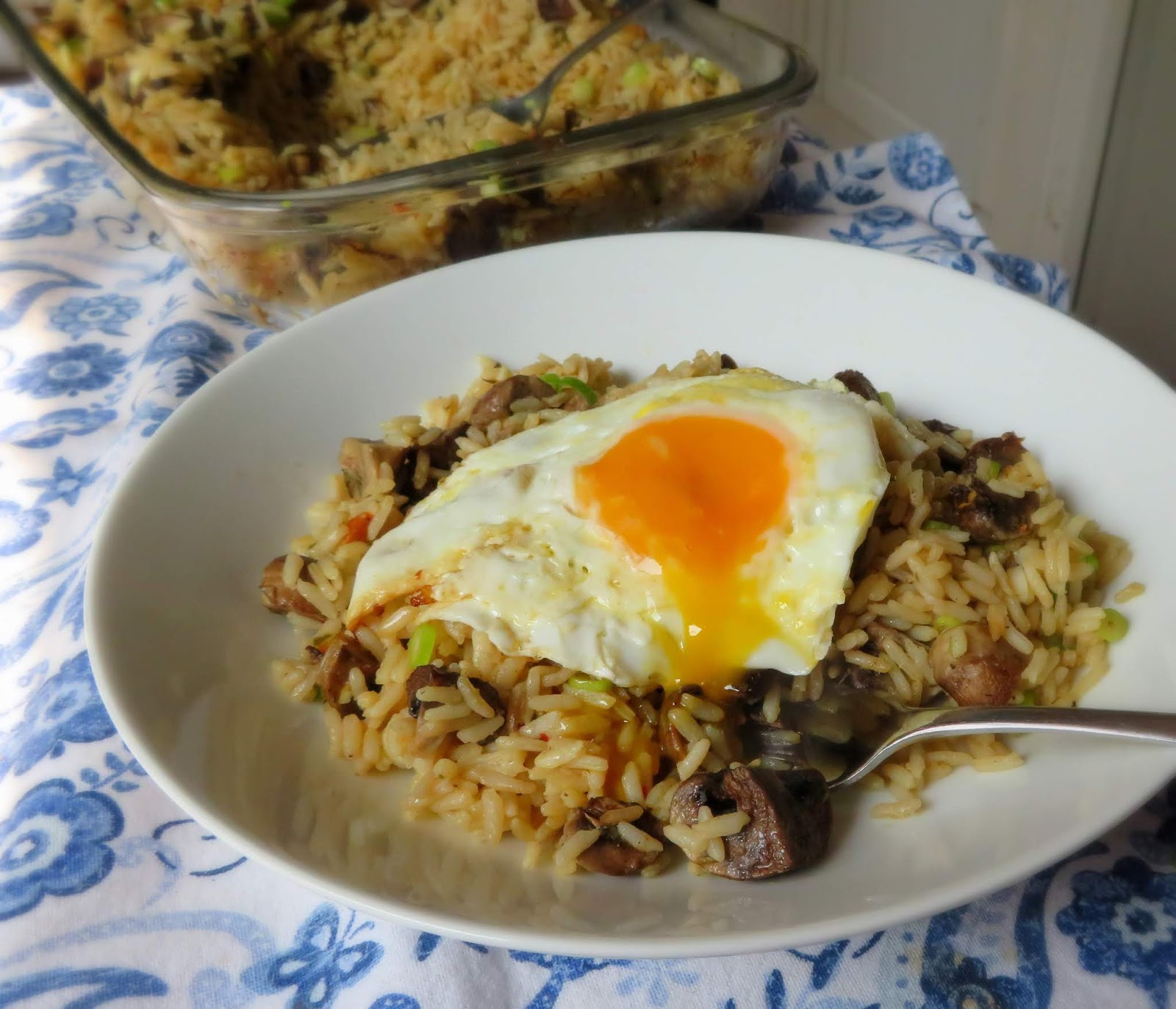 Baked Mushroom Rice | The English Kitchen