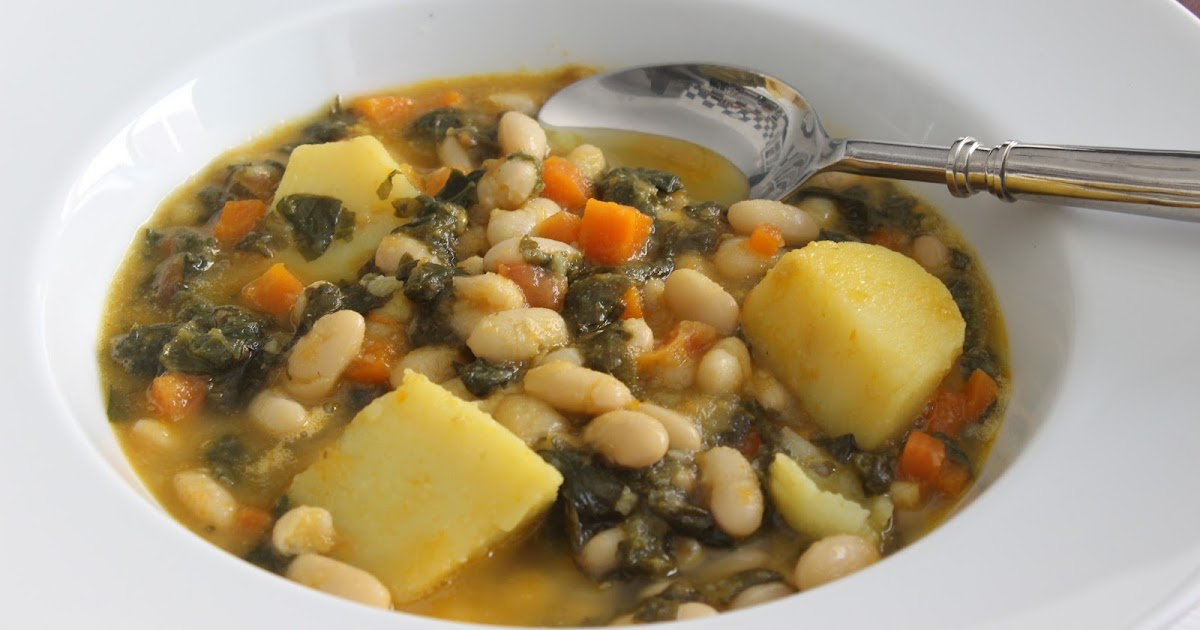 Alubias Blancas con Espinacas | Las Recetas de Marichu.... y las mias