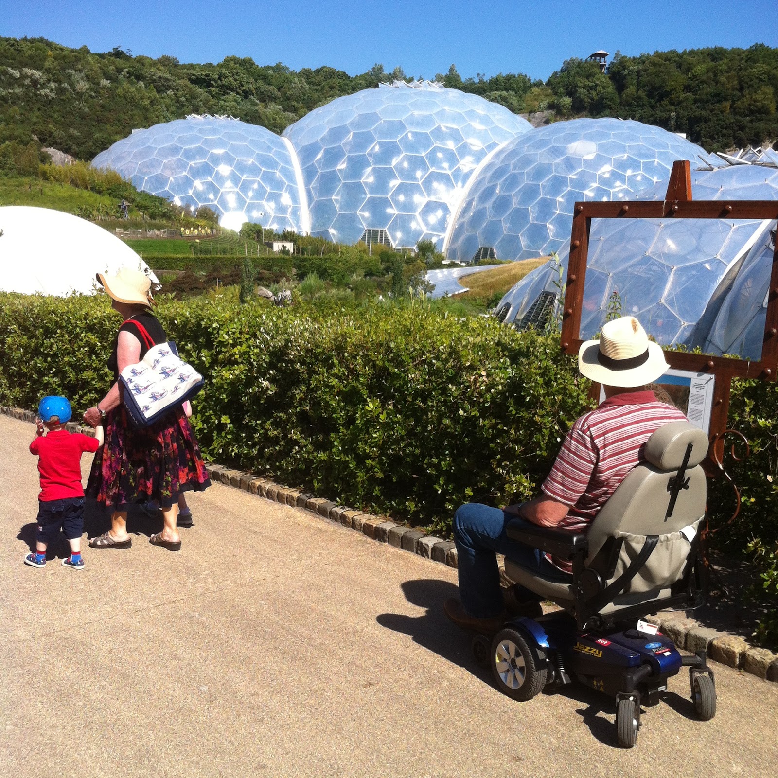 Along Came Poppy: Our Eden Project Visit - Three generations, a double ...