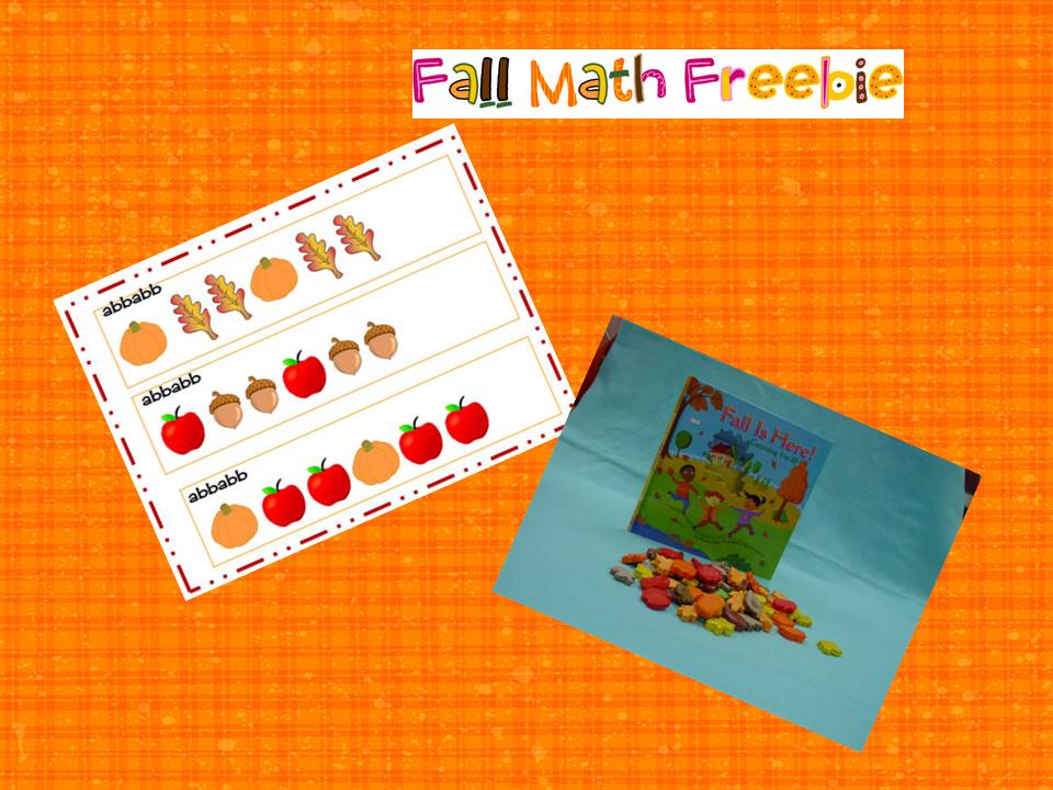 A Teacher's Touch: Fall Math Freebie