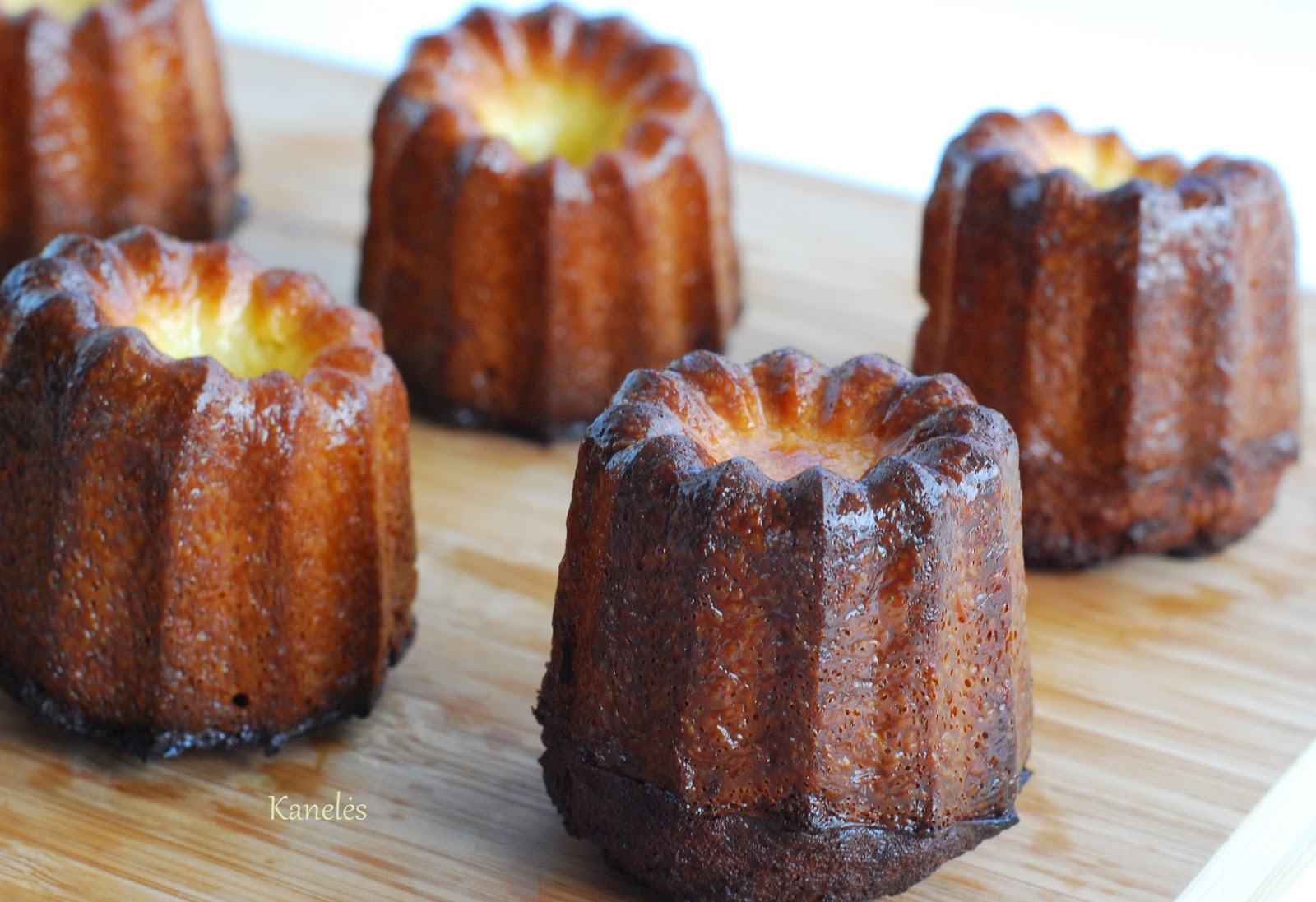 Canelés Bordelais arba Bordo kanelės