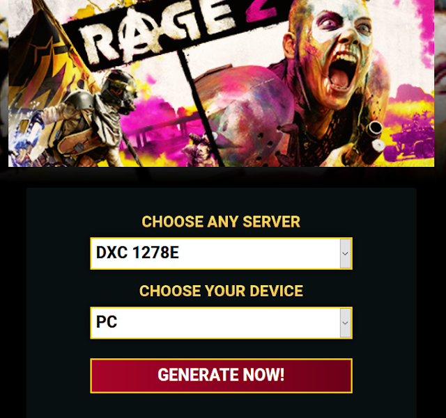 GET RAGE 2 KEY GENERATOR!