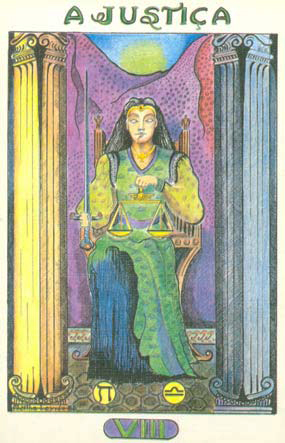 TAROTCABALA: A Justiça / Arcano 8